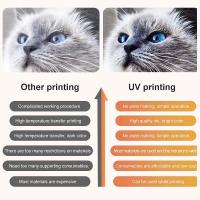 China Digital UV DTF Printer Sticker Printing Machine AB Film Printer 1440DPI 110V220V for sale