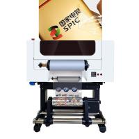 China Double F1080 Head UV DTF Printer 300mm Width for Sticker Printing on Irregular Objects for sale