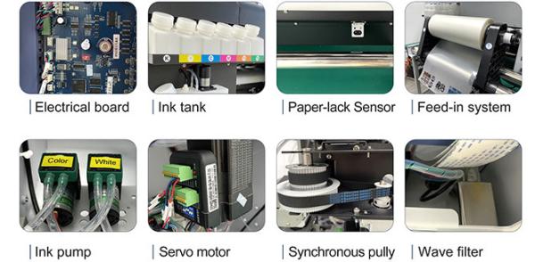 A3 Inkjet DTF Printer And Powder Shaker Machine For Cloth Printing / Hat Printing