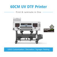 China 60cm UV DTF Printer with 600mm Print Width and 1400W LED Chiller for Multi-Material Sticker Production for sale