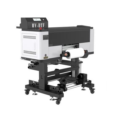 China 30CM UV DTF Printer Print & Laminate in One with 3*EPSON F1080 XP600 Head for sale