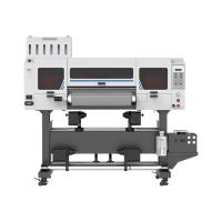 China 60cm UV DTF Printer with 600mm Print Width and 1400W LED Chiller for Multi-Material Sticker Production for sale