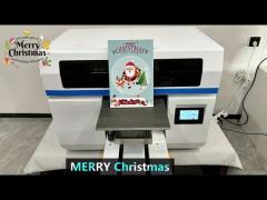 Kleine bedrijven op maat gemaakte UV-flatbedprinter 30 cm PVC-printer