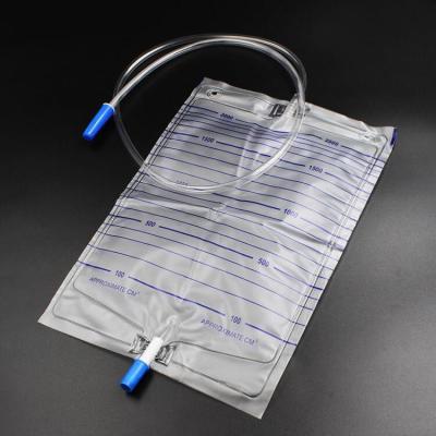 Cina Sacchetto di drenaggio del fegato di Ostomy della borsa di giorno del catetere del dispositivo di tenuta idraulica in vendita