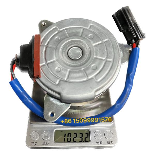 Quality HONDA HRV / CITY '14 T9A ( MITSUBA ) RADIATOR MOTOR ( ORG ) 19030-55Z-Z01 ( BLUE / BLACK - LONG WIRE ) 2 PIN ( TOY24 ) for sale