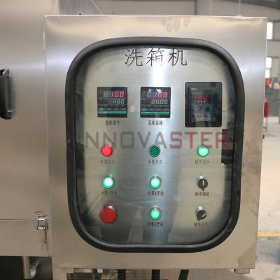 China Hoogdrukwarmwaterreinigingsmachine voor bakken/kisten/containers Te koop