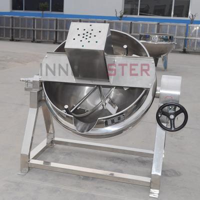 China 100-600L Capacity Commercial Automatic Mixing and Cooking Machine for Lotus Seed Paste Pot for sale
