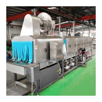 Cina Advanced Stainless Steel CW-03 Crate/Container Cleaning Machine with Integrated Model in vendita
