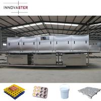 China Compact Crate Washing Machine for Custom Molds Crates Containers 1 Unit for sale