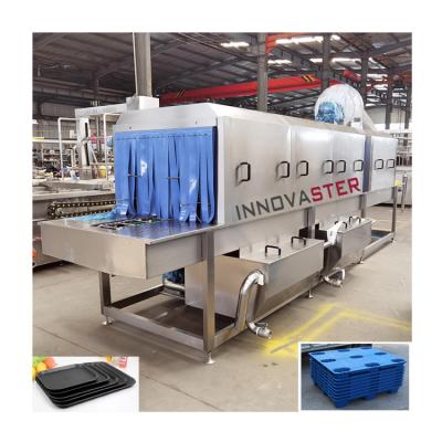 China Customized CW-03 Crate Washing Machine with Field Installation Commissioning Service for sale