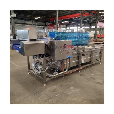 China Automatic Gantry Lift Tank Chicken Wings Washing Machine for Industrial Water Saving for sale