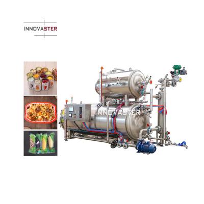 High Temperature Sterilization Glass Bottle Retort Machine for Food Automatic Autoclave