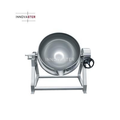 Industrial Jacketed Kettle for Cake Milk Jam Mooncake Processing Mixing and Cooking