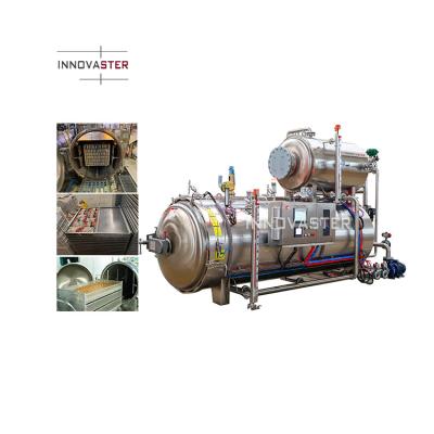 Cina Air Medium Funghi Sacchetti Bottiglie Alta Temperatura di Sterilizzazione Retort Machine al meglio in vendita