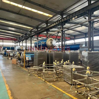 China Boerderijen Watersproei Ingeblikt krabbenvlees Kleine pasteurisatie machine voor de voedingsmiddelenindustrie Te koop