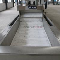 China Automatic Roller Brush Fruit and Vegetable Cleaning Machine 2000kg per Hour for sale
