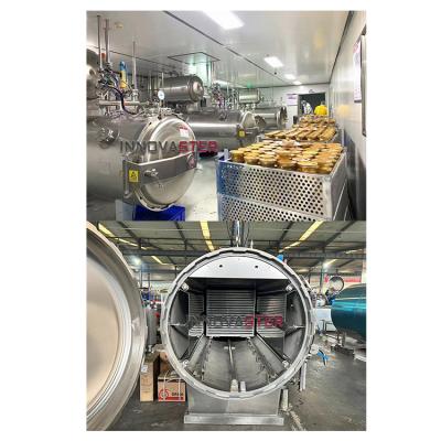 Cina Caldaia ausiliaria sacchetto per animali da compagnia alimenti per animali domestici sterilizzatore ad alta temperatura autoclave retort 1100*1200*1500MM in vendita