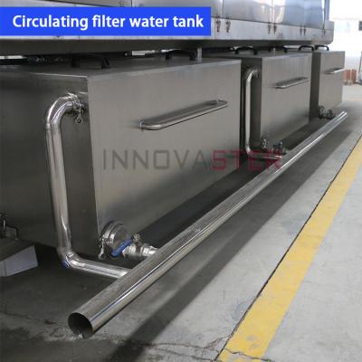 China Customized Industrial Pallet Washing Tunnel for Plastic Crates Boxes and Containers for sale