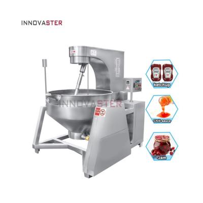 China Jacketed Cooking Kettle Gas Heated Automatic Cooking Mixer with 304 Stainless Steel for sale