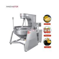 China Silver Automatic Cooking Mixer Jacketed Kettle Electric Heating 200L for sale