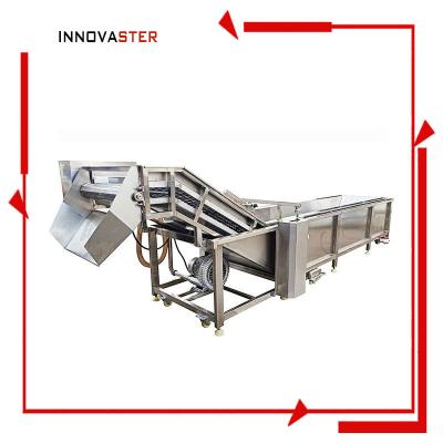 China Large Fruit and Vegetable Bubble Cleaning Machine SUS 304 Stainless Steel 512 KG Capacity for sale