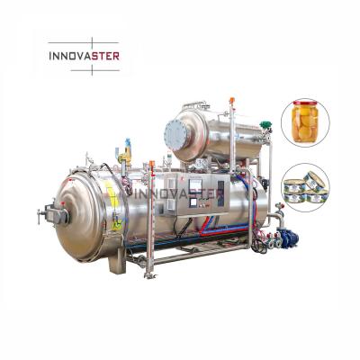 Cina 2100 KG Industria Spray Acqua Bottiglia Alimenti Acqua Bagno Sterilizzatore Autoclave Retort Machine in vendita