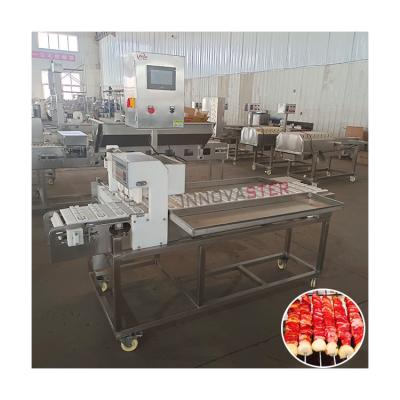 China Automatic Vegetable Meat Chicken Kabob Satay Skewer Machine for Your Catering Needs for sale