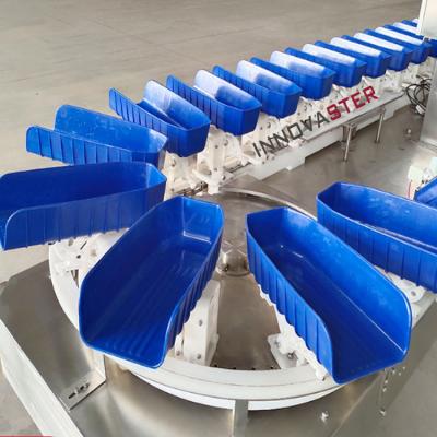 China 2500W Zeevruchten Vissen Garnalen Gewicht Sorteren Wassen Oester Sorteren Machine 6000x1250x1750mm Te koop