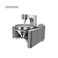 China Steam Gas Tilting Stirring Jacketed Kettle 200L for Vegetable Processing for sale