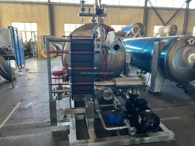 China Double Vessel Horizontal Sterilizer for Meat Meal Retort and Automatic Batch Operation for sale