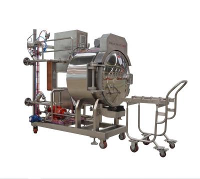 China High Pressure Cylindrical Pressure Vessel Retort Machine for Customized Food Processing for sale