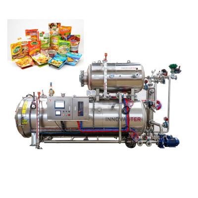 China 2100 KG Autoclave for Physical Sterilization of Milk Bottles and Ready-to-eat Meals for sale