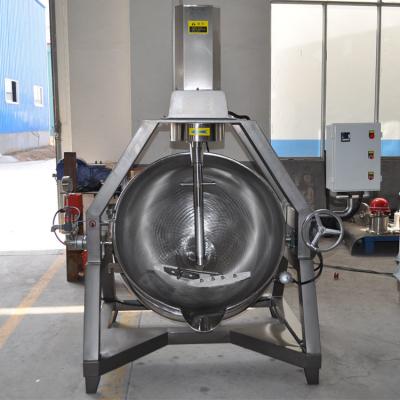 China Caldeirão semiautomático de casaco planetário com velocidade de rotação do misturador 1-100RPM Capacidade personalizada à venda