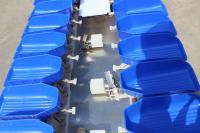 China Multi-Tray Weight Sorting Machine 12 Tray High Speed Oyster Fish Grader for sale
