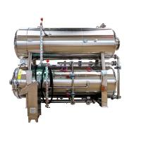 China Industrial Water Immersion Retort Sterilizer 1200mm Diameter 0.35MPa for Bottle Can Sterilization for sale