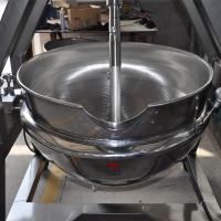 China Semi-automatic Planetary Stirring Jacketed Kettle 200L-1000L Steam Electric Gas Heating for sale