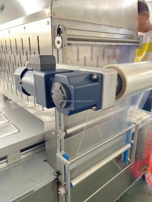 中国 Modified Atmosphere Packaging Machine for Fragile Snacks Electric Driven and Beverage 販売のため