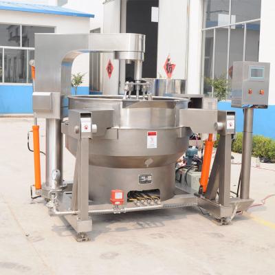 China Zilveren automatische kookketel met meerdere roermachines voor vleessaus Te koop