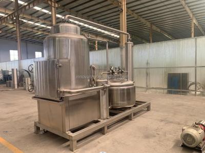 Cina 380V / 50HZ Voltaggio sano basso olio vuoto professionale fritto fritto fritto 215 KG in vendita