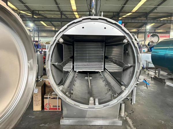 Quality Food Beverage Shops Full Automatic Steam Air Retort for Canned Fish Sterilizatio for sale