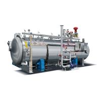 China Full Agitating Retort Autoclave 1300mm Diameter 0.35MPa for Thick Liquid Batch Sterilization for sale