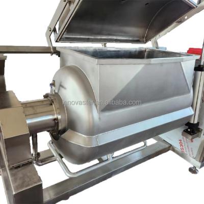 China Elektrische/stoom/olieverwarming Vacuüm Horizontale as Mixer Jacketed Kettle voor dik product Te koop