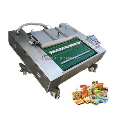 China Taschen Verpackung Typ DZ1100 Rollband kontinuierliche Vakuum Verpackungsmaschine für Sal zu verkaufen