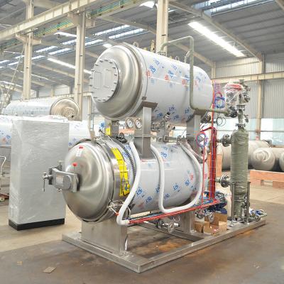 China High Temperature Sterilization Horizontal Bottle/pouched Food Sterilizer Water Immersion Retort Autoclave 380V for sale