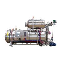 China Automatic Batch Retort Over Pressure Line Sterilizer Machine 900mm 1800mm 3P Voltage for sale