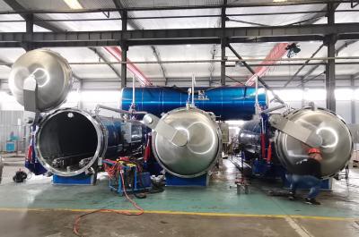 Cina Macchina di sterilizzazione automatica a batch retort su linea di pressione per il funzionamento a tensione 3P in vendita