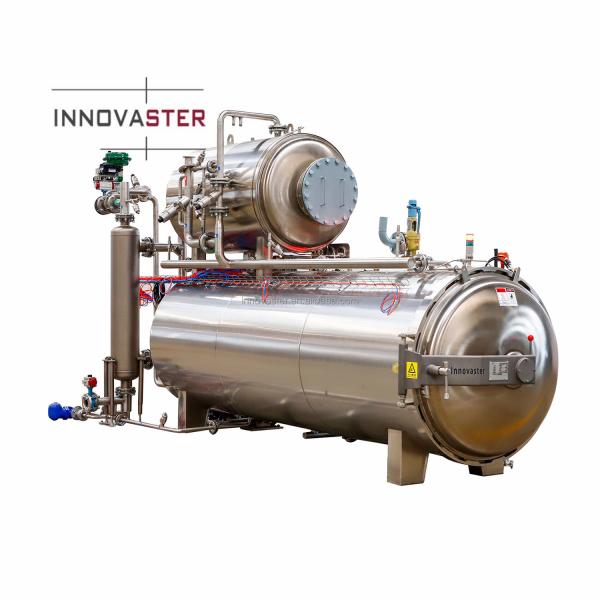Quality 500 KG Hot Water Spray Retort for Baby Food/Prefabricated Food/Pet Food for sale