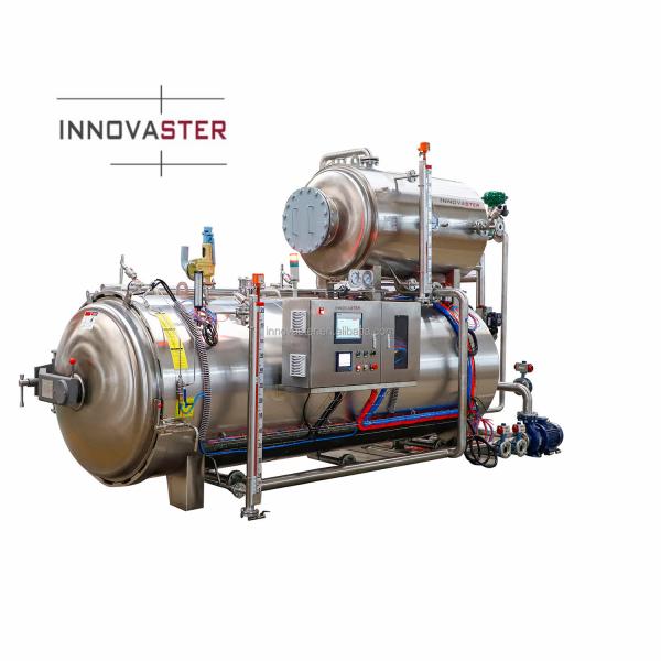 Quality 500 KG Hot Water Spray Retort for Baby Food/Prefabricated Food/Pet Food for sale
