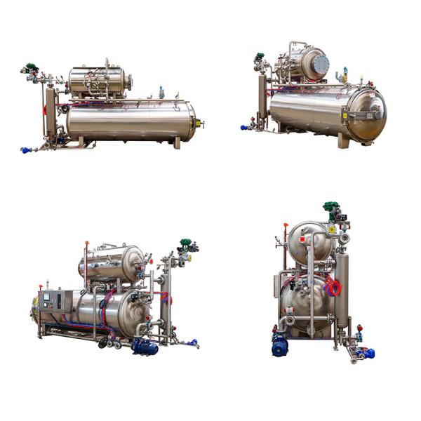 Quality 500 KG Hot Water Spray Retort for Baby Food/Prefabricated Food/Pet Food for sale