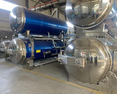 Китай 380v-480v/50-60hz/1-3Phase Water Immersion Retort Machine для больших мешков продается